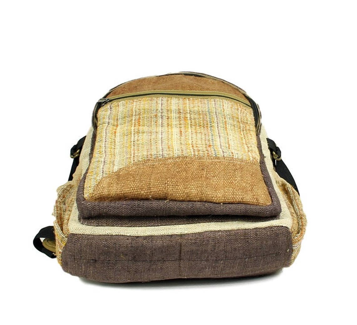 Back to school Hemp Backpack. Hemp bag very colorful. | Etsy