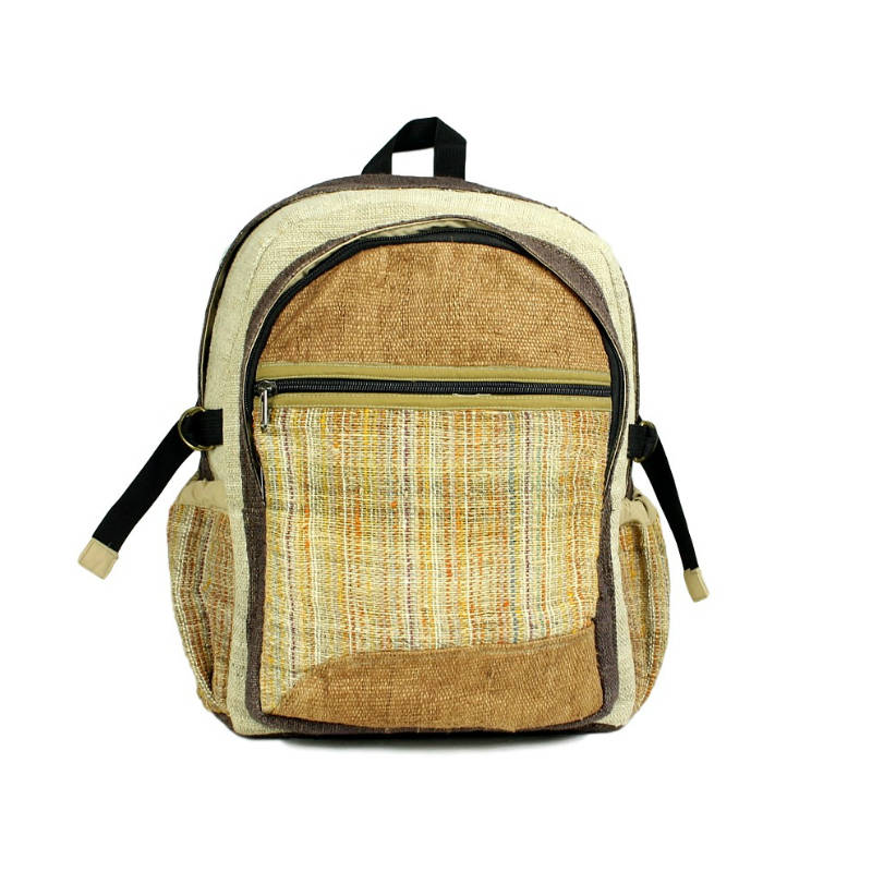 Back to school Hemp Backpack. Hemp bag very colorful. | Etsy