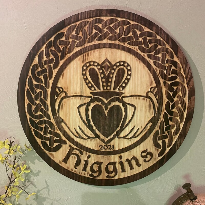Claddagh Wall Art - Etsy