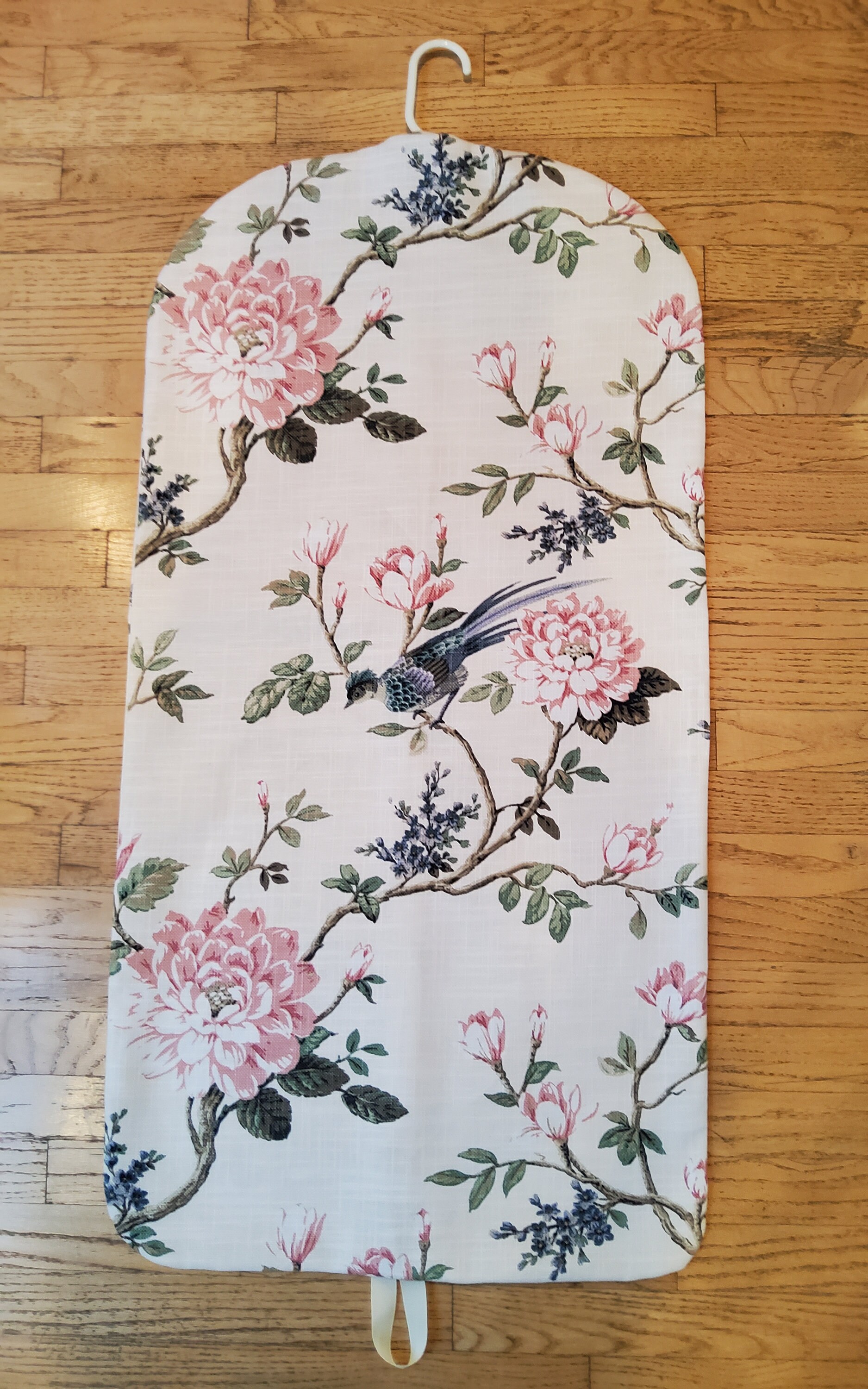 Beautiful Pink Rose Garment Bag, Hanging Garment Bag - Etsy