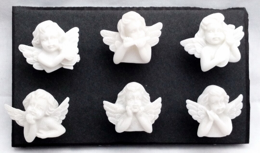 Sale HEAVENLY ANGELS Magnets 6 Handmade Decorative Home Office ...