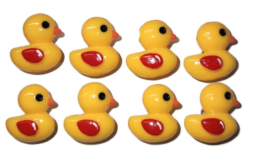 RUBBER DUCK 8pc Push Pin Handmade Decorative Office Bulletin Board ...
