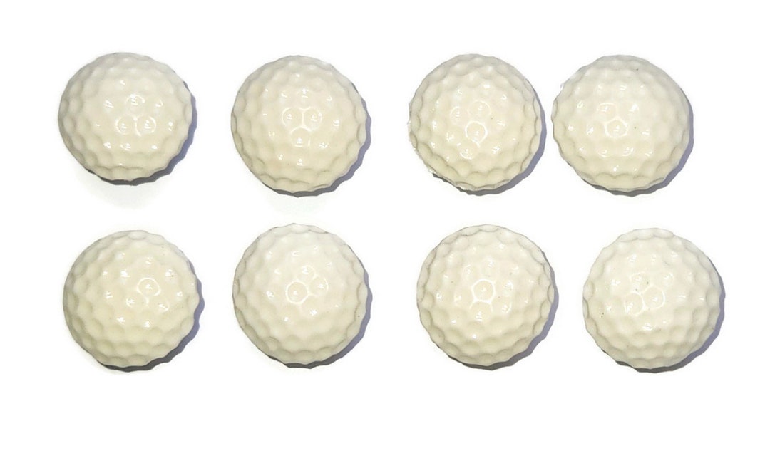 GOLF BALL Sport 8 Pc Push Pin Set - Handmade Decorative Bulletin Board ...