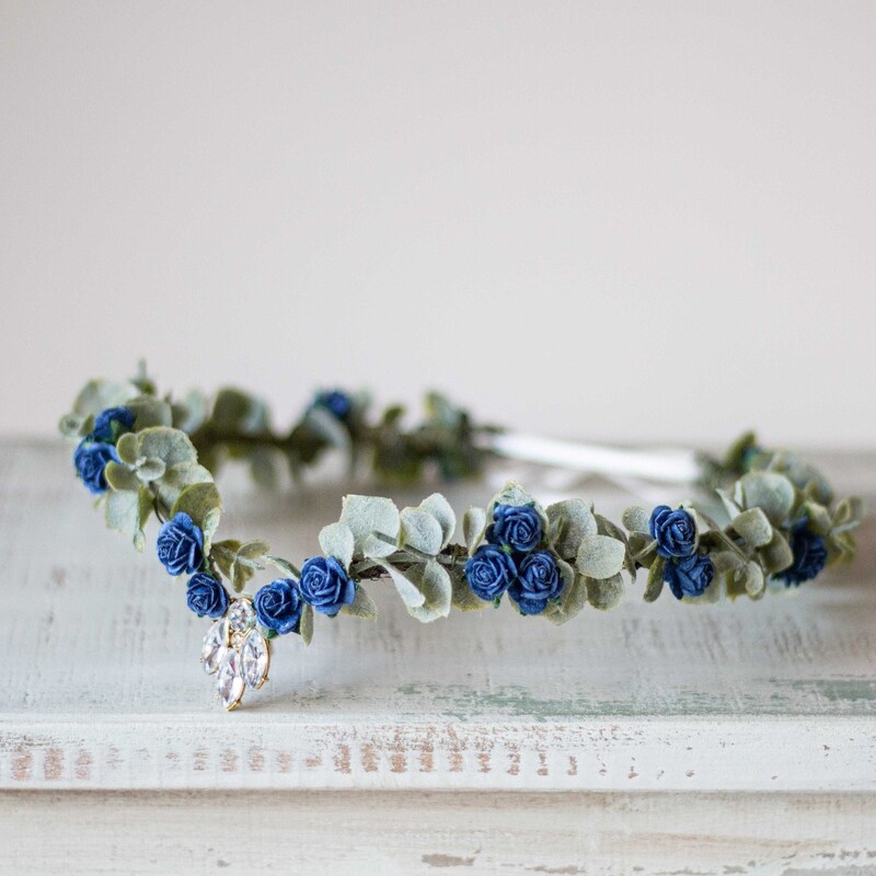Royal Blue Crown - Etsy