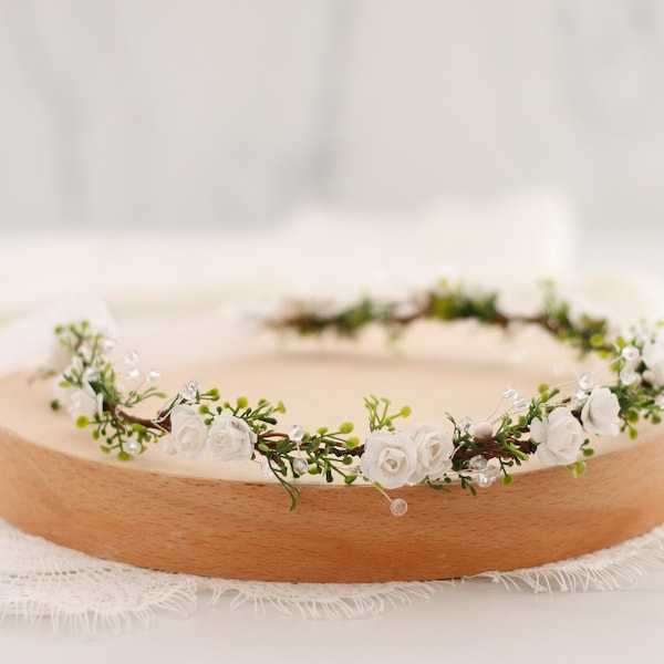 Flower Girl Halo - Etsy