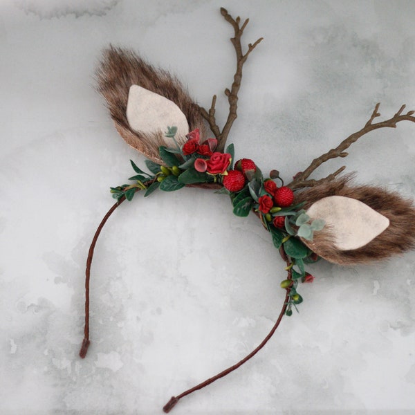 Antler Headband - Etsy
