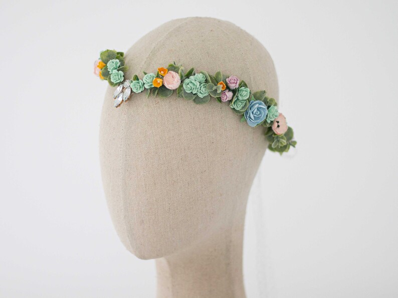 Elven Crown Elf Tiara Medieval Wedding Circlet Spring - Etsy