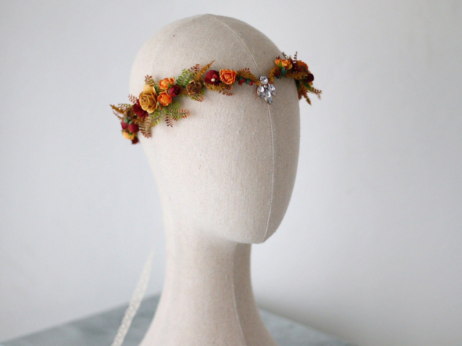 Elven Tiara Elf Flower Crown Fall Flower Crown Woodland - Etsy Canada