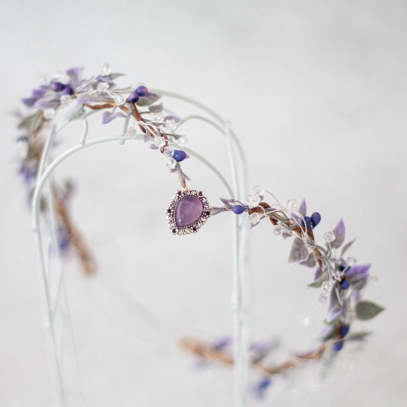 Amethyst Crown - Etsy