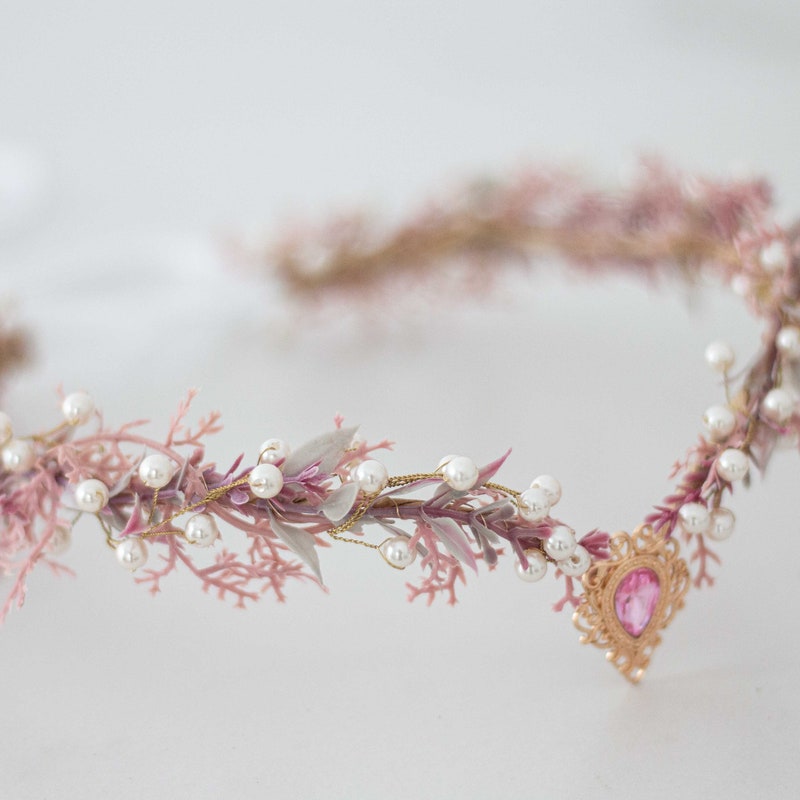 Pink Crystal Crown - Etsy