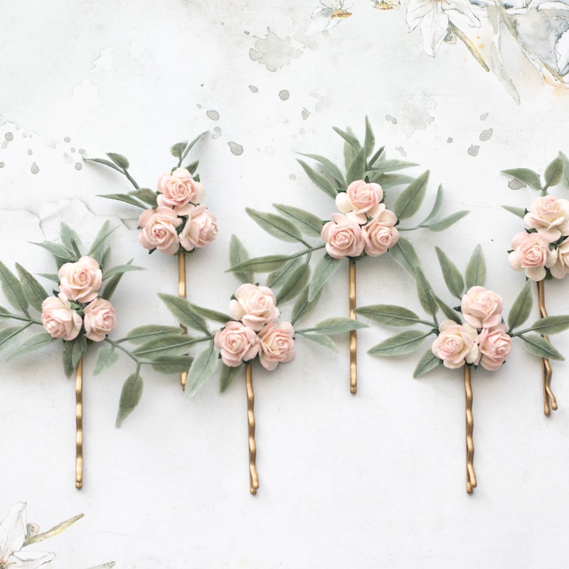 Flower Girl Hair Pin - Etsy