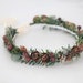Woodland Flower Crown, Forest Hair Accessories, Winter Head Wreath ...