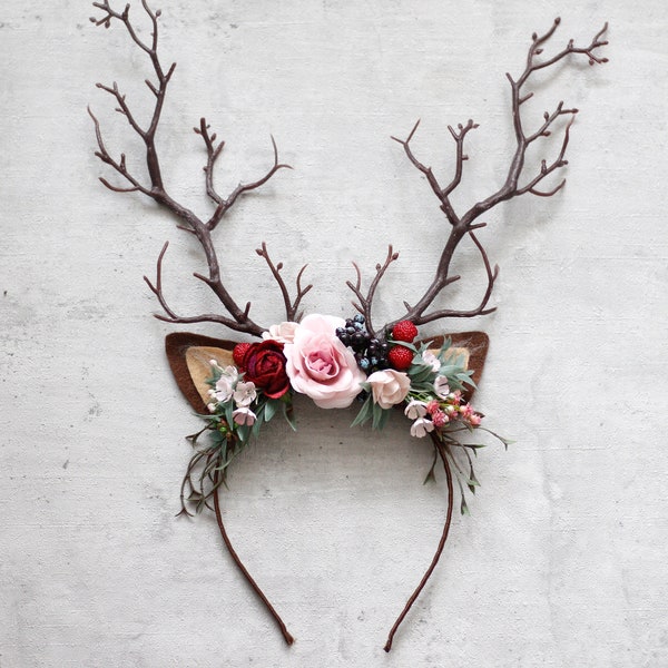 Antler Headpiece - Etsy