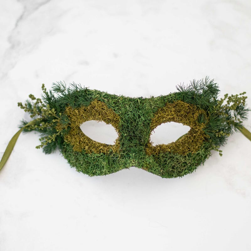 Green Masquerade - Etsy