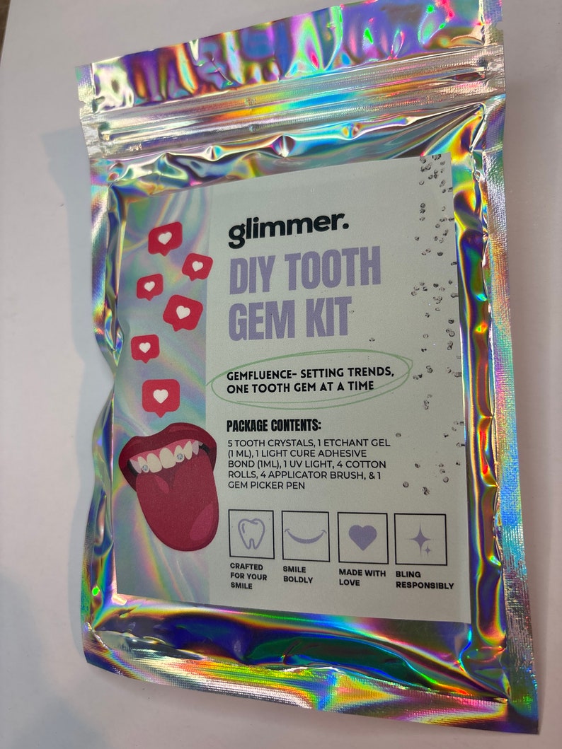 DIY Tooth Gem Kit - Etsy