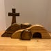 Easter Tomb and Cross Hand Carved Made in the USA - Etsy