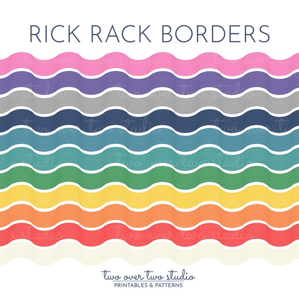 Chevron Border - Etsy