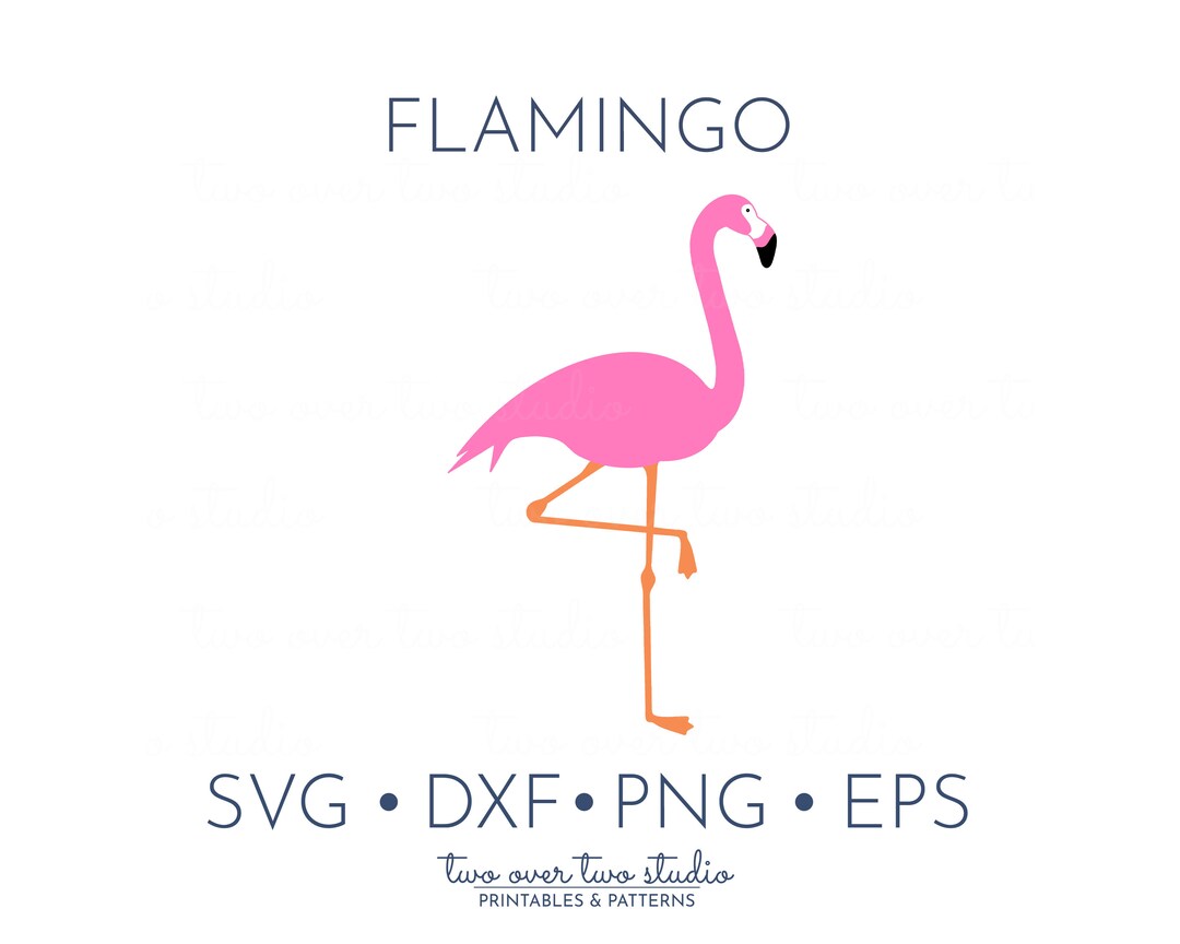 Flamingo SVG File, Pink Flamingo SVG, Commercial Use, Flamingo ...