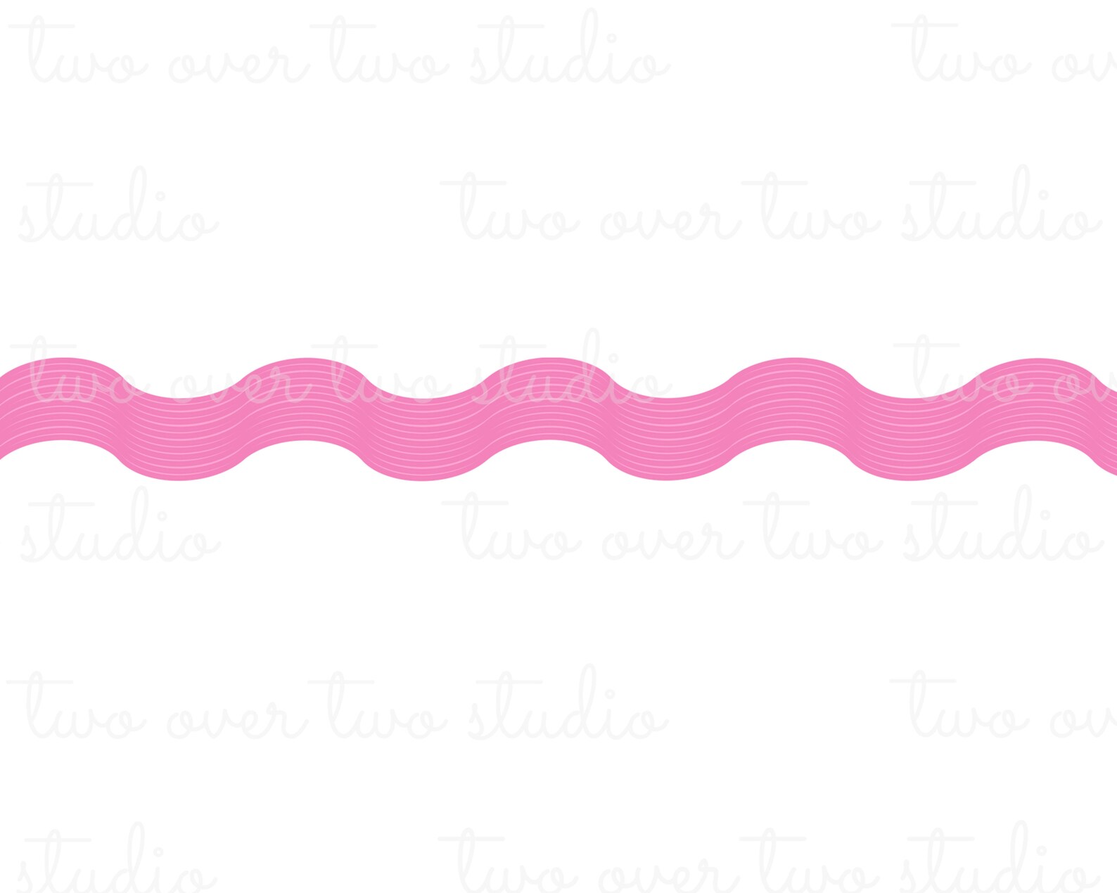 Rick Rack Border, Commercial Use, Preppy Clip Art, Hand Drawn Chevron ...