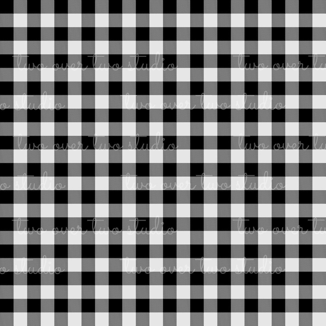 Buffalo Plaid Digital Paper, Commercial Use, Check, Lumberjack, in Red ...