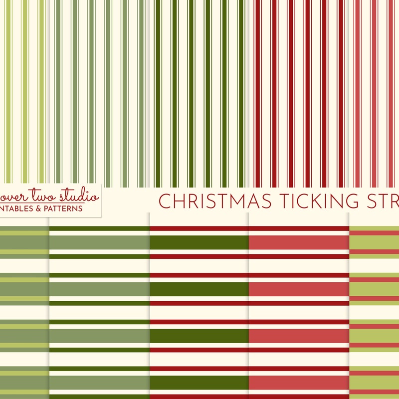 Stripe Digital Paper - Etsy