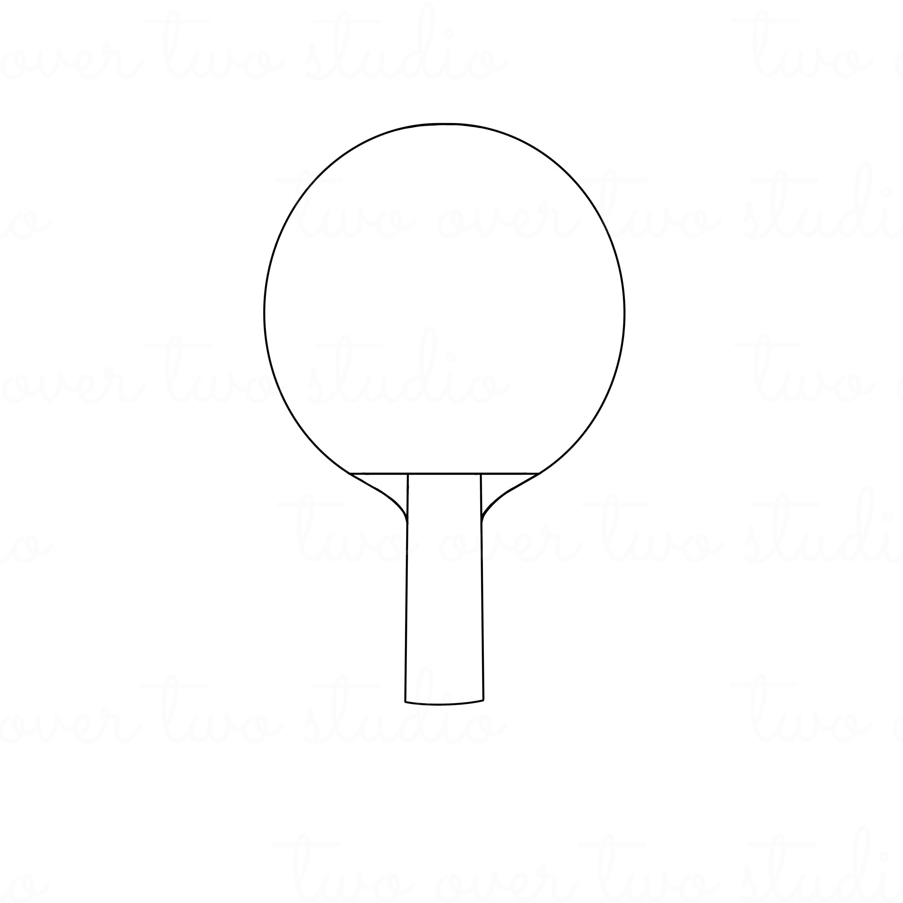 Ping Pong SVG File, Commercial Use, Table Tennis Clipart, Ping Pong ...