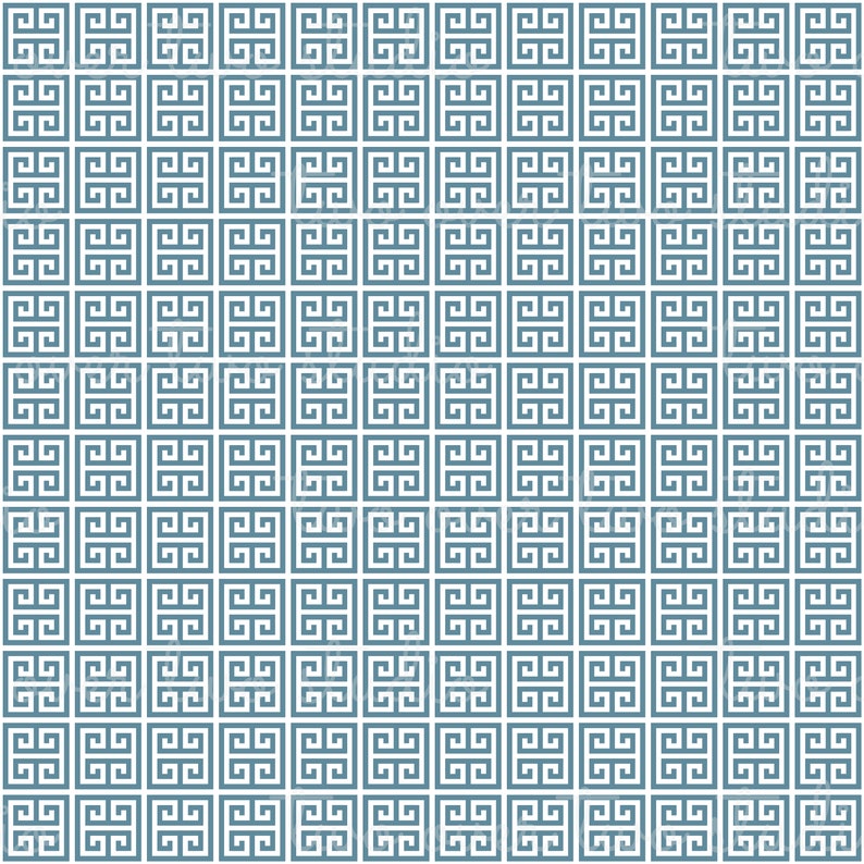 Greek Key Digital Paper, Greek Tile Pattern, Commercial Use Seamless ...