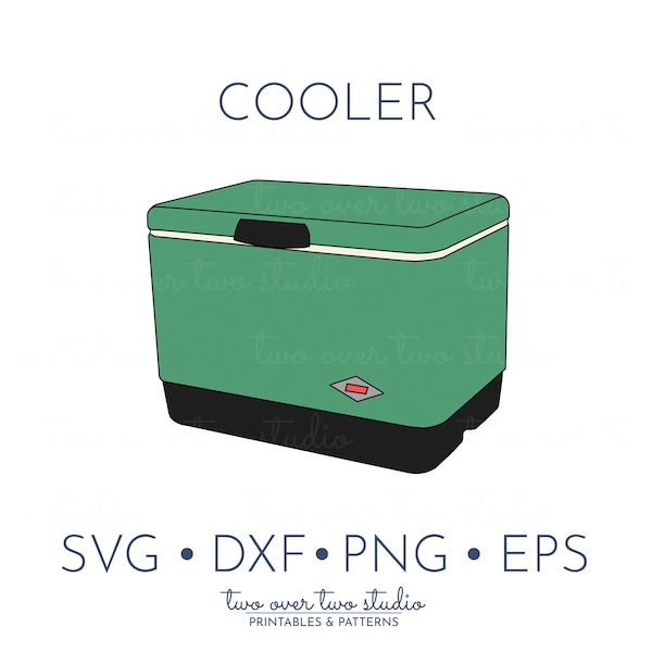 Vintage Cooler - Etsy