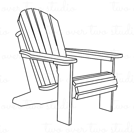 Adirondack Chair Clip Art