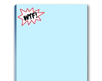 Funny notepad | Etsy
