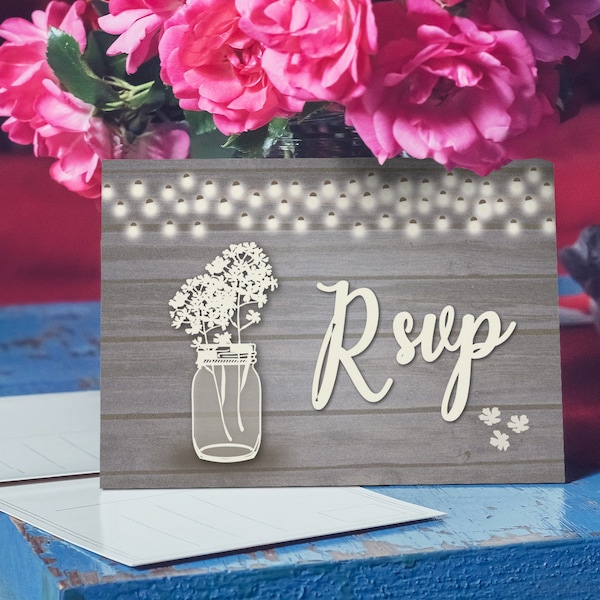 Reply Card - Etsy