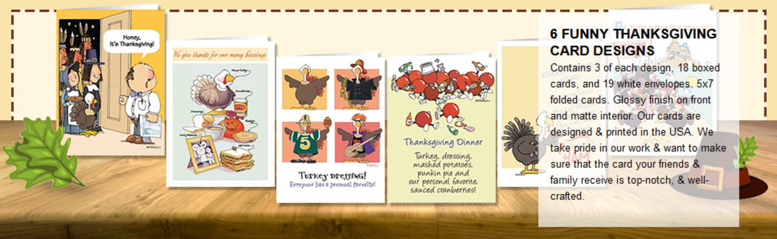 Thanksgiving Card Variety Pack 18 Funny Thanksgiving Cards & - Etsy