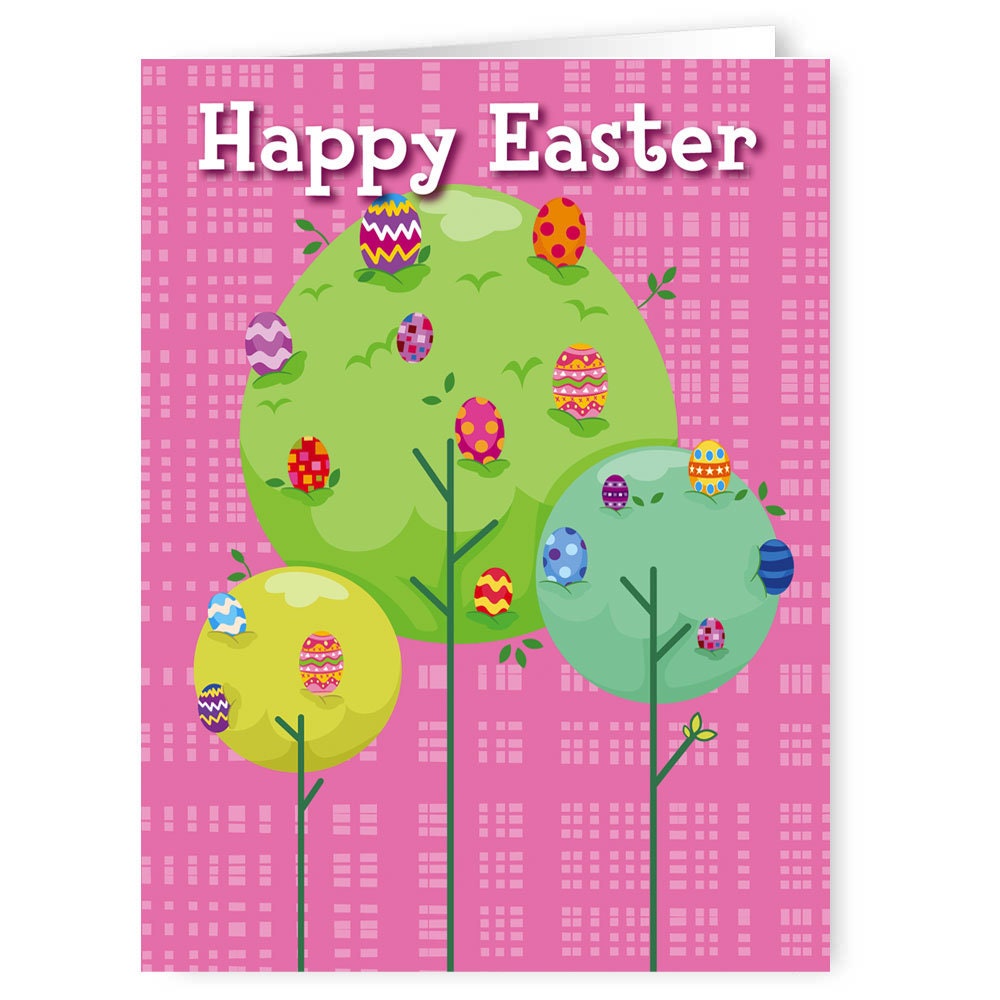 Boxed Set of Easter Cards - 16 Cards & Envelopes, 4 Different Designs ...