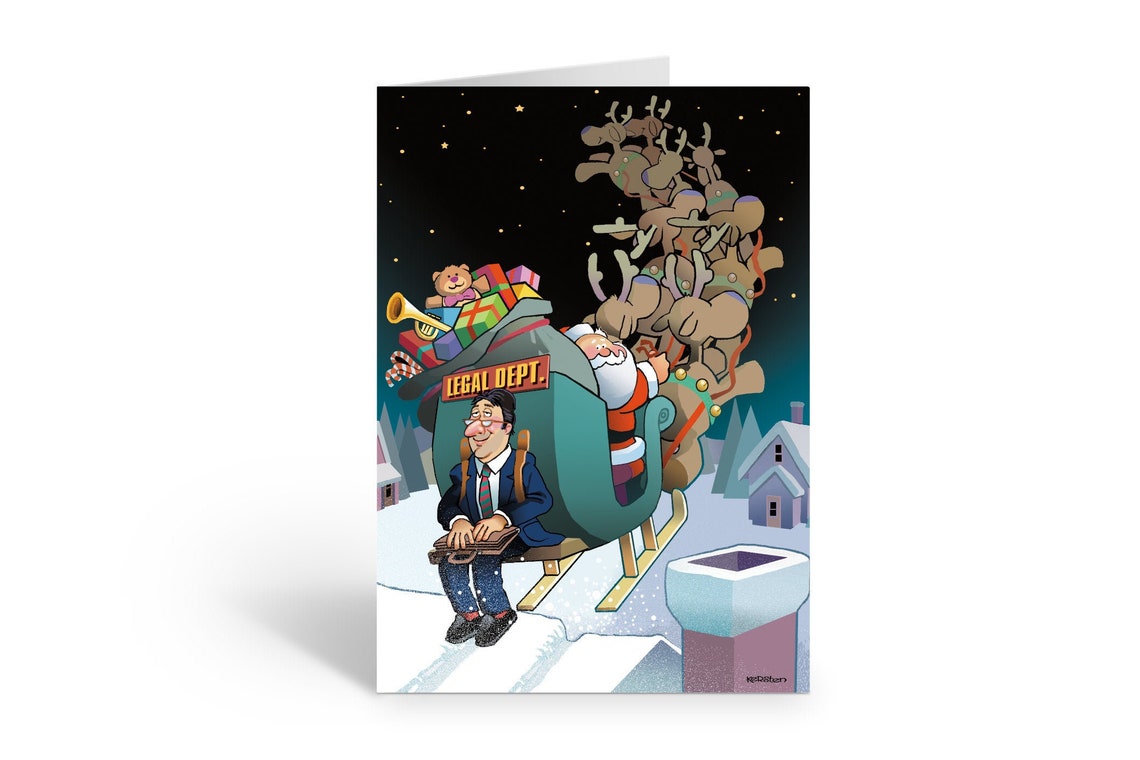 Attorney Christmas Card - Legal Department - 18 Christmas Cards and 19 ...