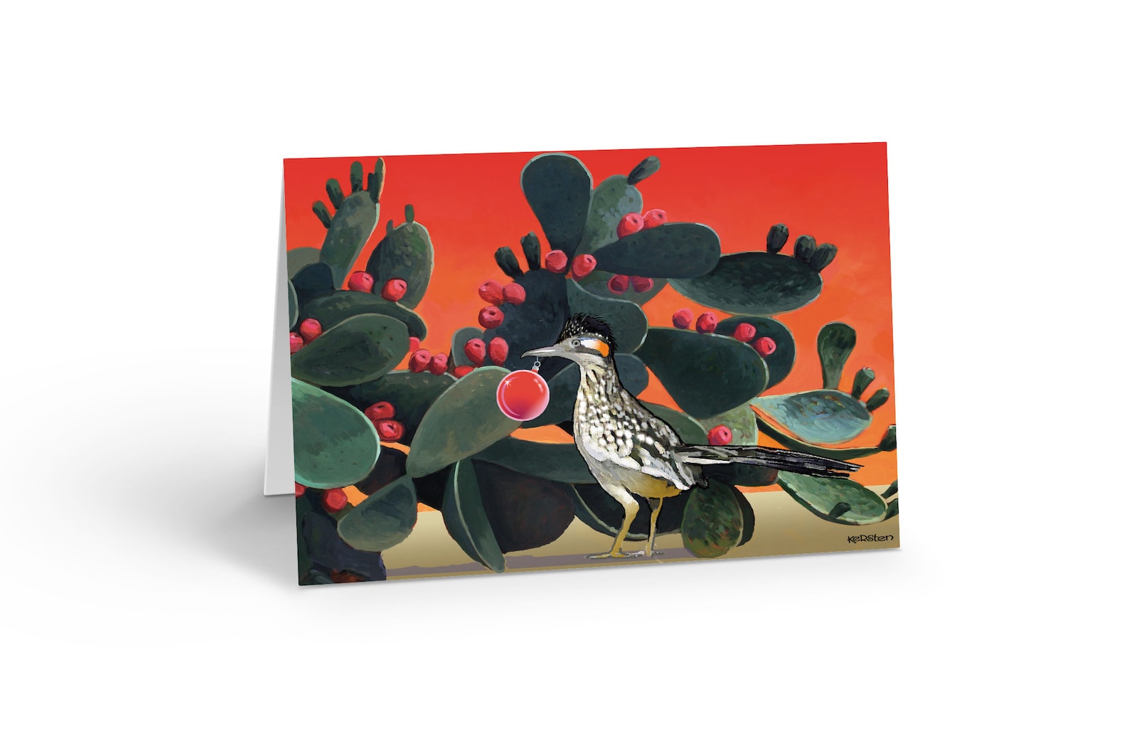 Western Road Runner Christmas Card - 18 Western Cards and Envelopes ...