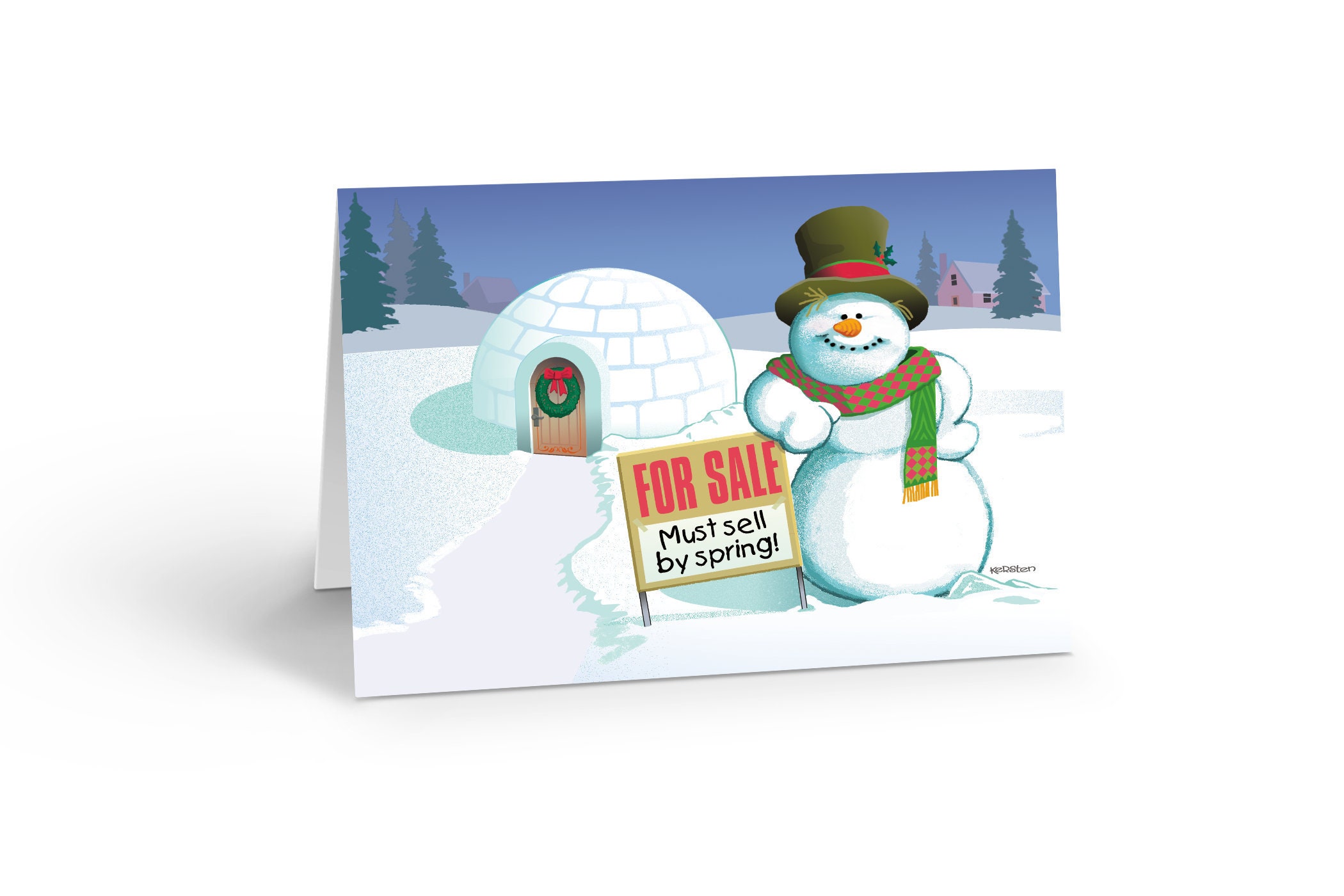 Real Estate Holiday Card - Funny Realty Christmas Card -18 Cards ...