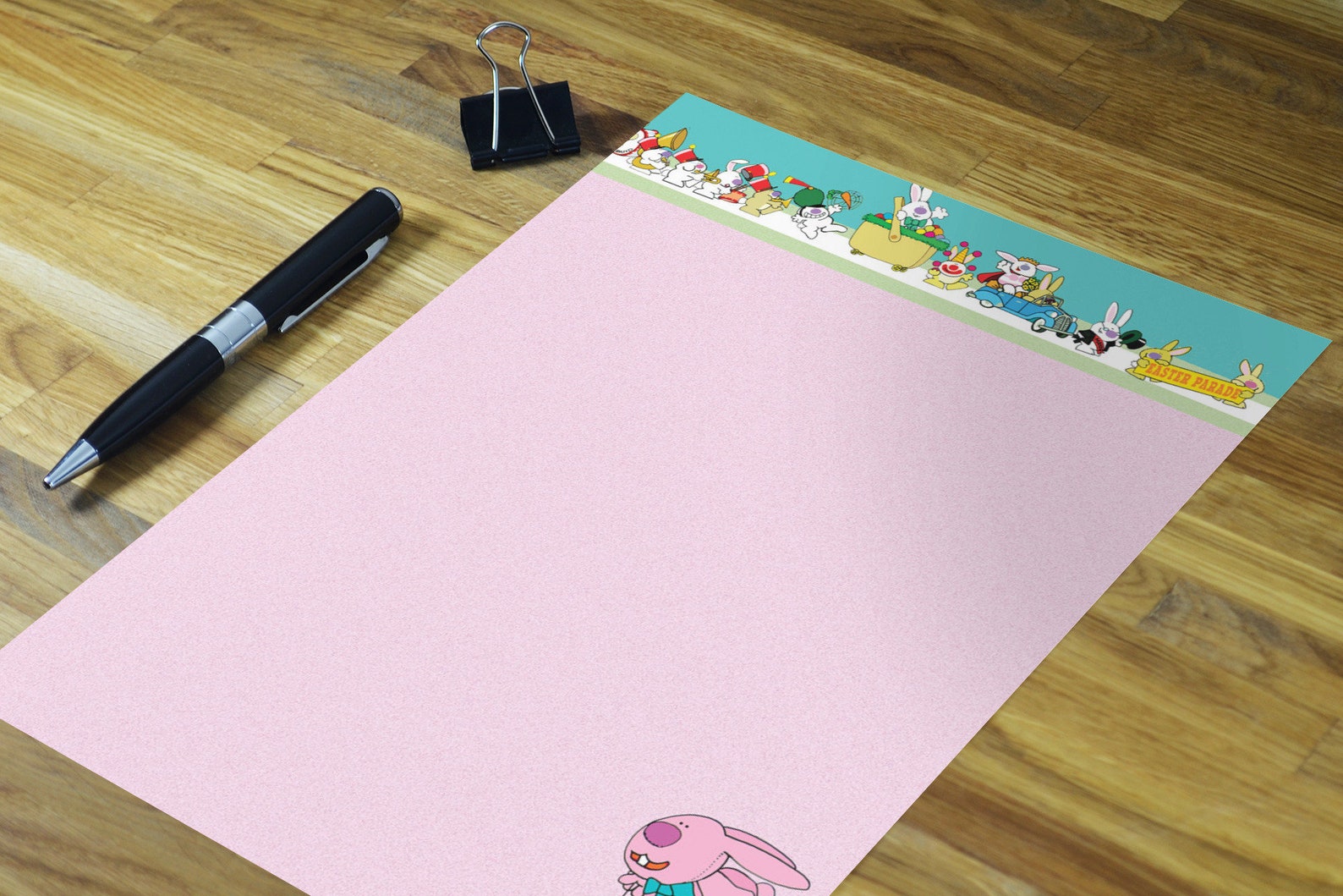 Easter Stationery Easter Letterhead 8.5 X 11 Inches 60 - Etsy