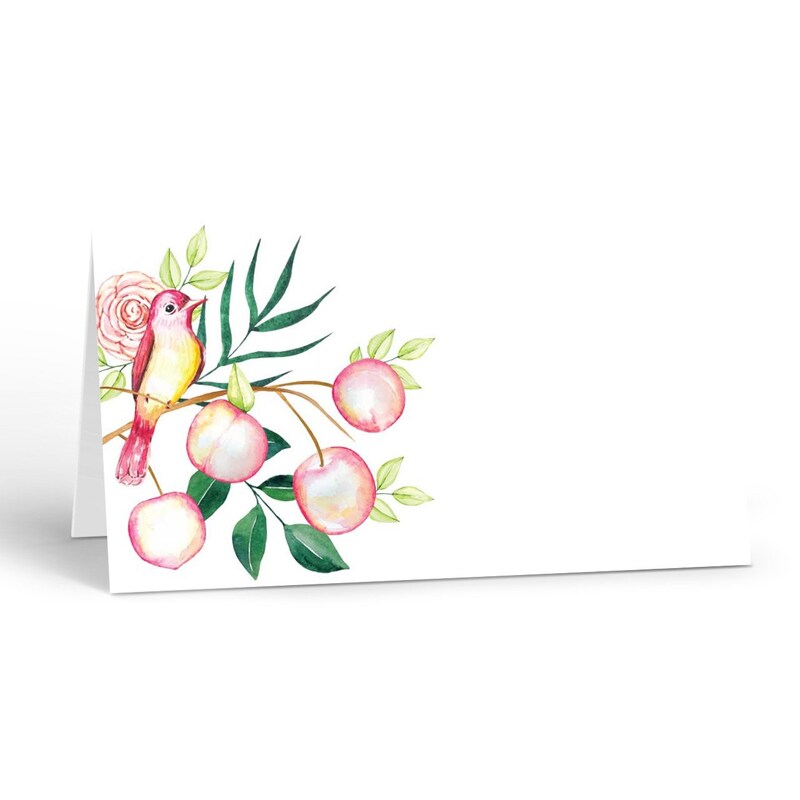 Bird Place Card - Etsy