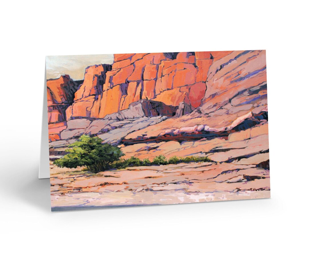 Riverbed in Sedona, Arizona Note Cards - 10 Boxed Cards & Envelopes ...
