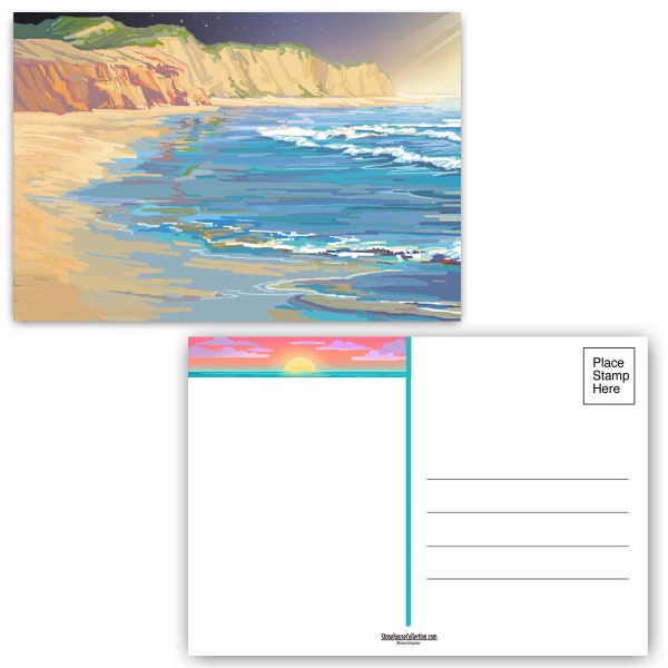 Beach Postcards - Etsy