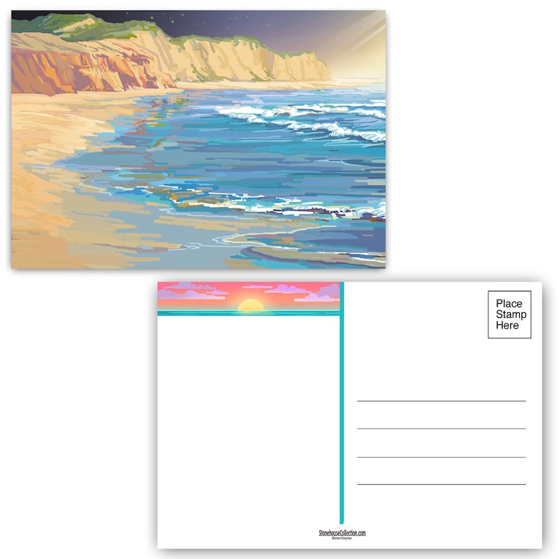 Beach Postcard - Etsy