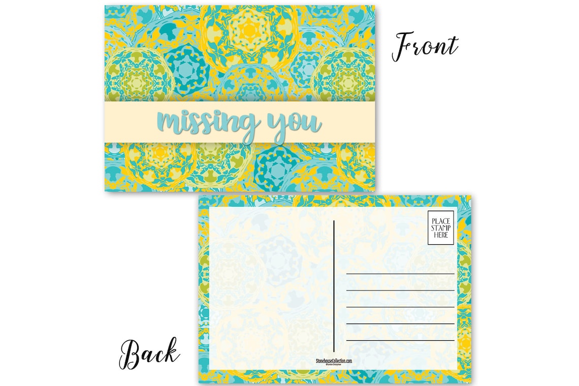 Assorted Friendship Postcards 4 X 6 Postcard Bulk - Etsy