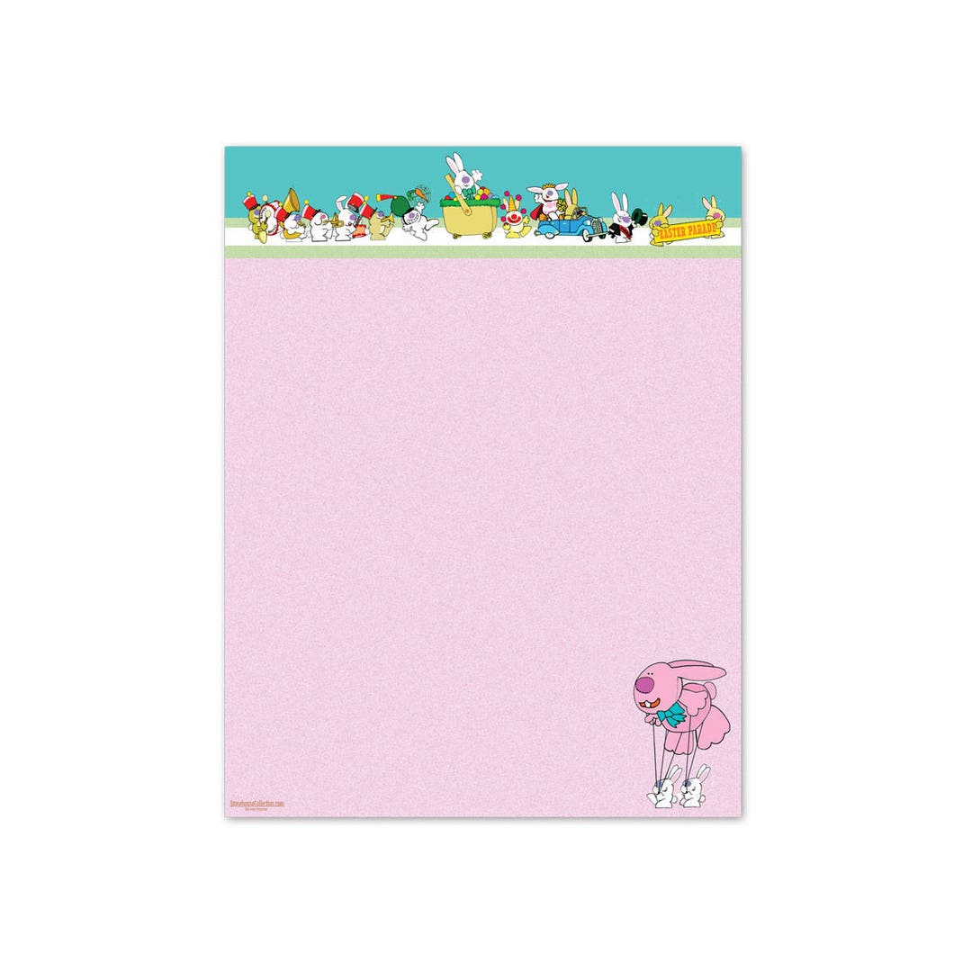 Easter Stationery - Easter Letterhead -8.5 X 11 Inches - 60 Paper ...