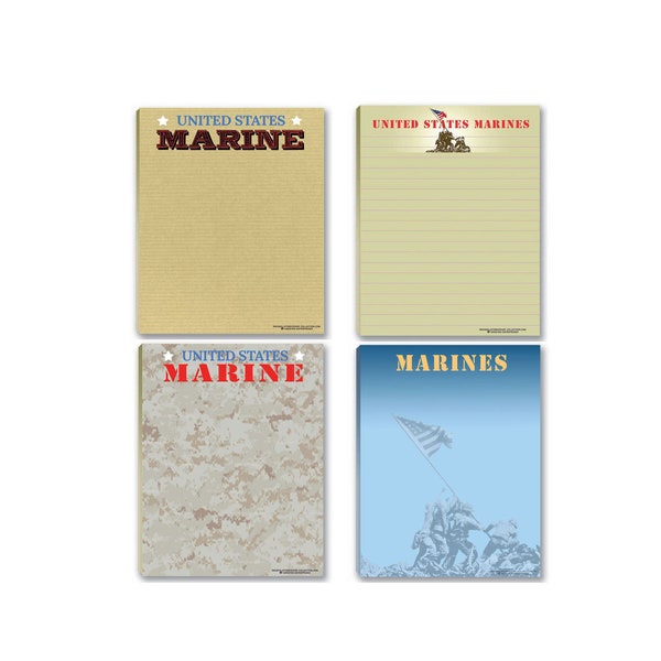 Marine Corps Stationary - Etsy