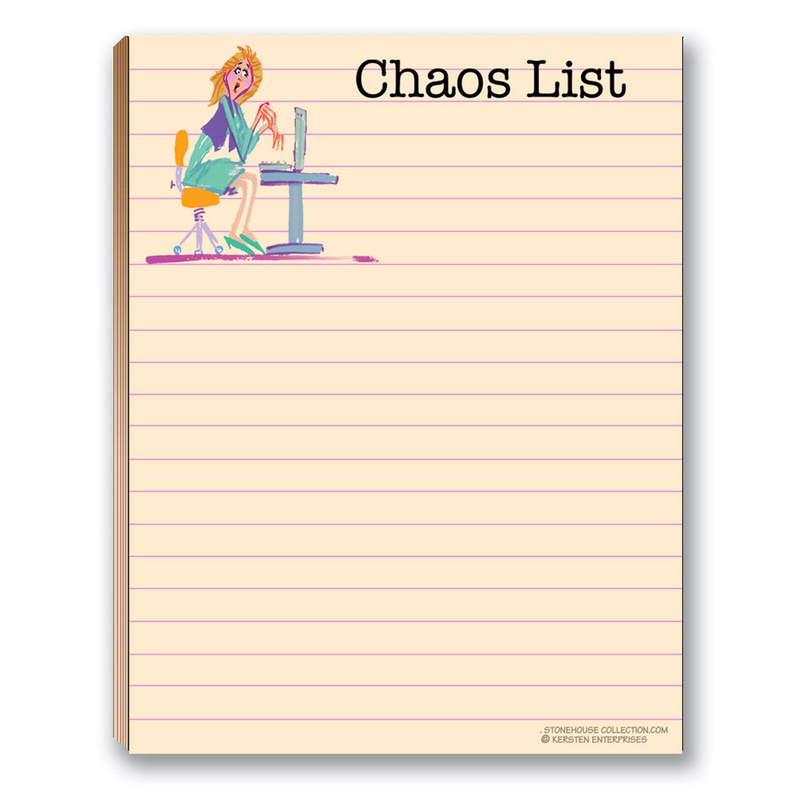 Funny Notepad Assorted Pack - 4 Funny Notepads - Make a Great Small ...