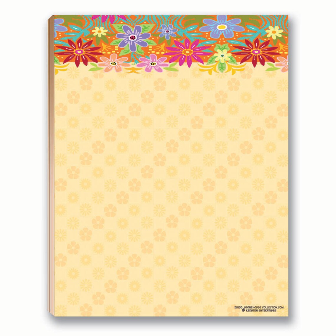 Floral Notepads 4 Assorted Note Pads Flower Theme Pads - Etsy