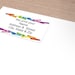 Crayon Teacher Address Label - Personalized Teacher Address Label ...