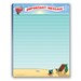 Beach Notepad Pack 4 Assorted Beach Theme Pads 606 - Etsy