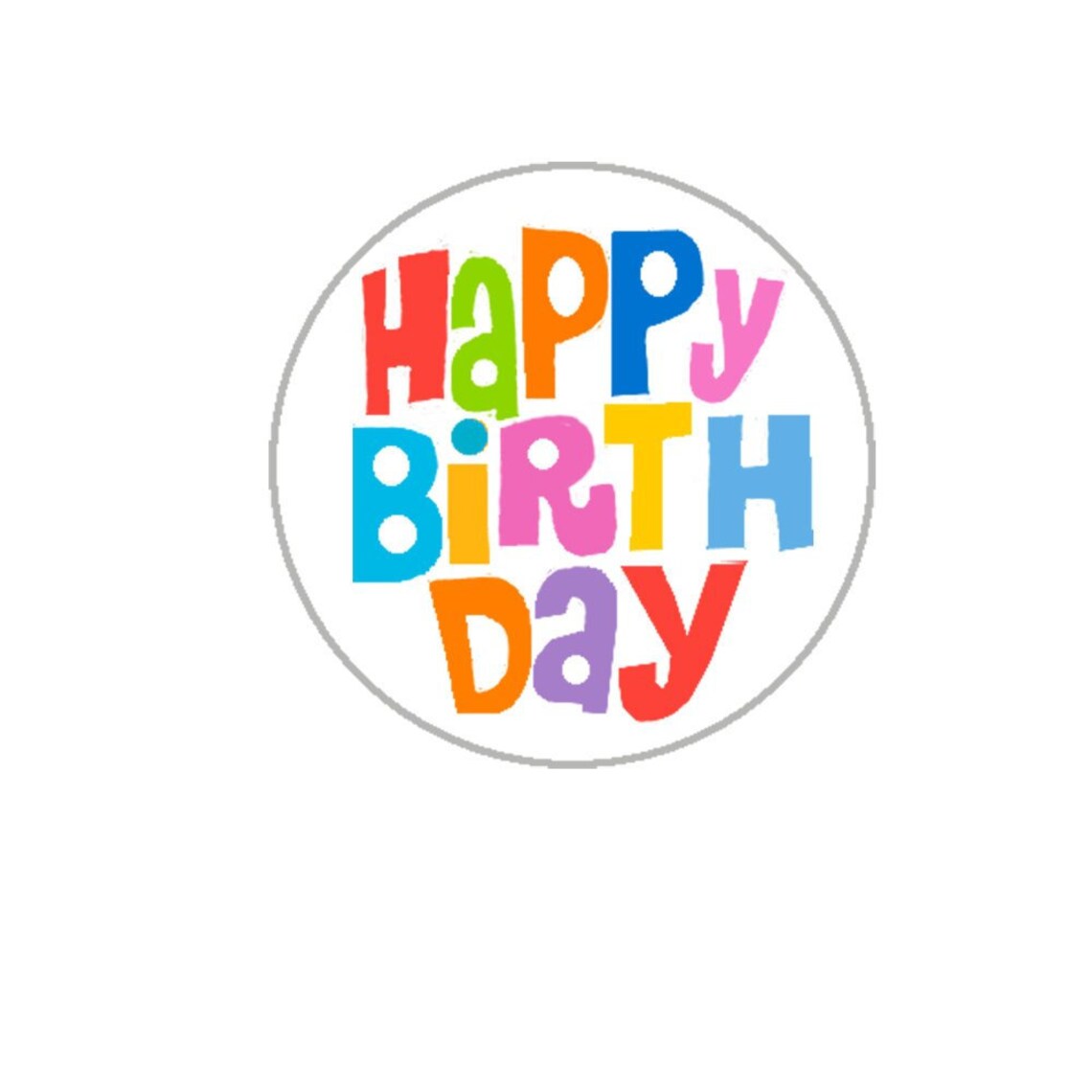 Happy Birthday Stickers - Envelope Seals, 48 Pack - Etsy