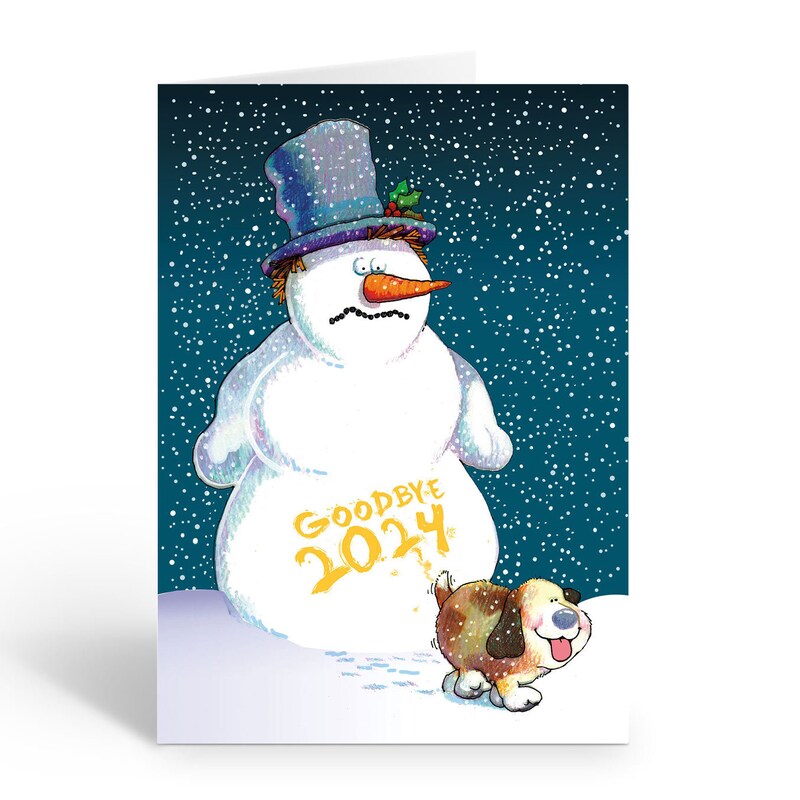 Funny New Years Card - Etsy